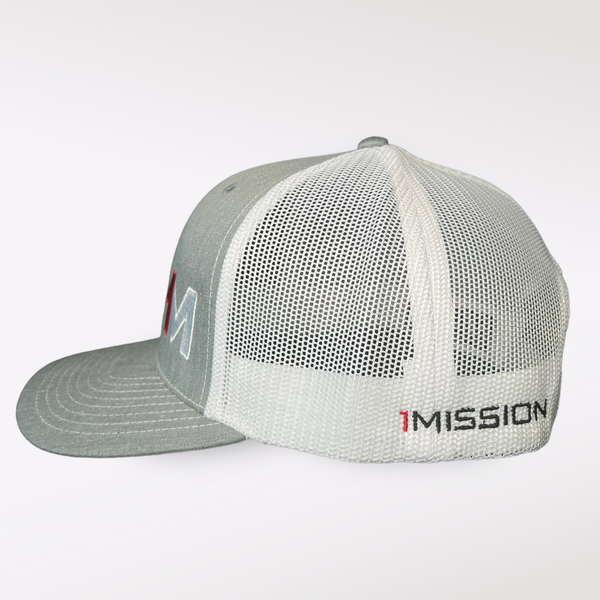 1Mission Offset Logo Snapback Hat – 1Mission Nutrition